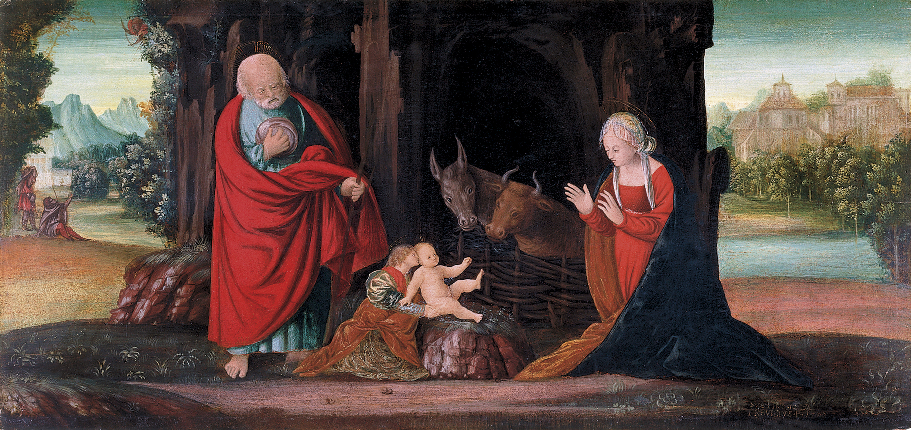 Portada De La Cronología De La Escena De La Natividad