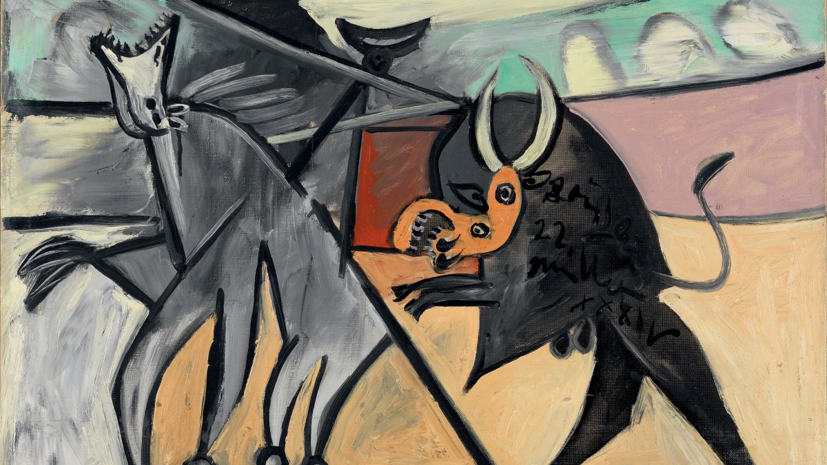 Corrida de toros - Picasso, Pablo. Museo Nacional Thyssen-Bornemisza
