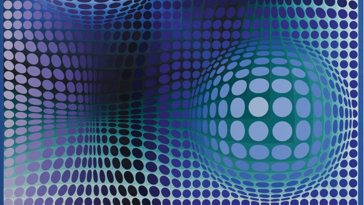 victor vasarely coloring pages