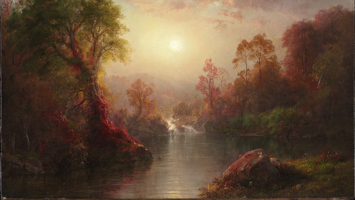 Autumn - Church, Frederic Edwin. Museo Nacional Thyssen-Bornemisza