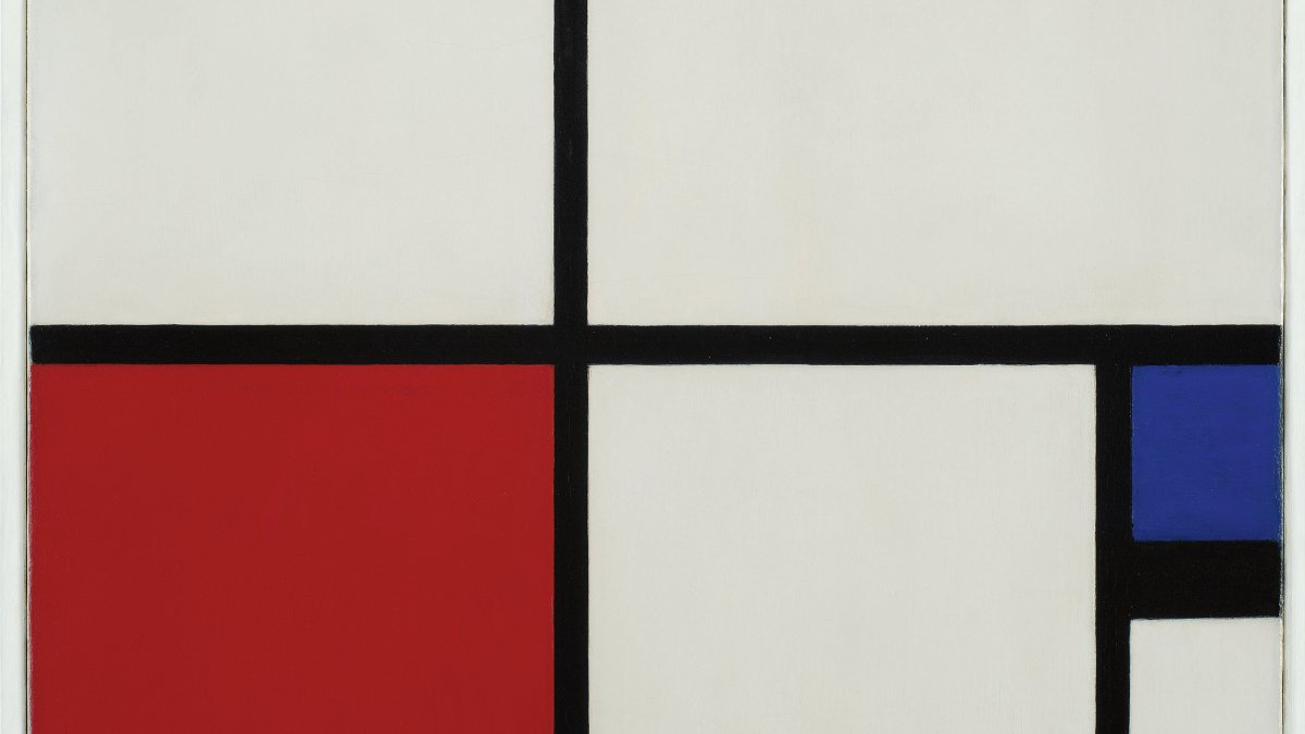 Piet Mondrian Composition With Red Blue And Yellow 1930