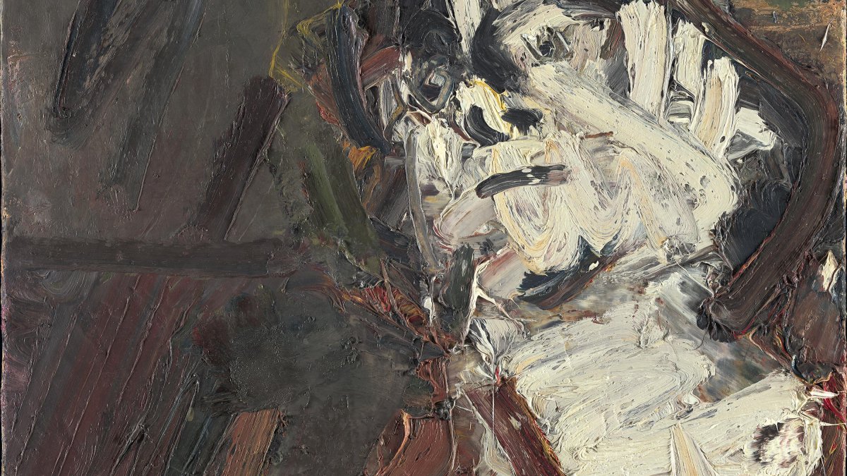 frank auerbach impasto