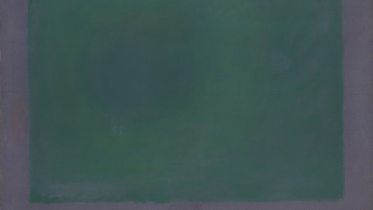 Untitled (Green on Maroon) - Rothko, Mark. Museo Nacional Thyssen ...