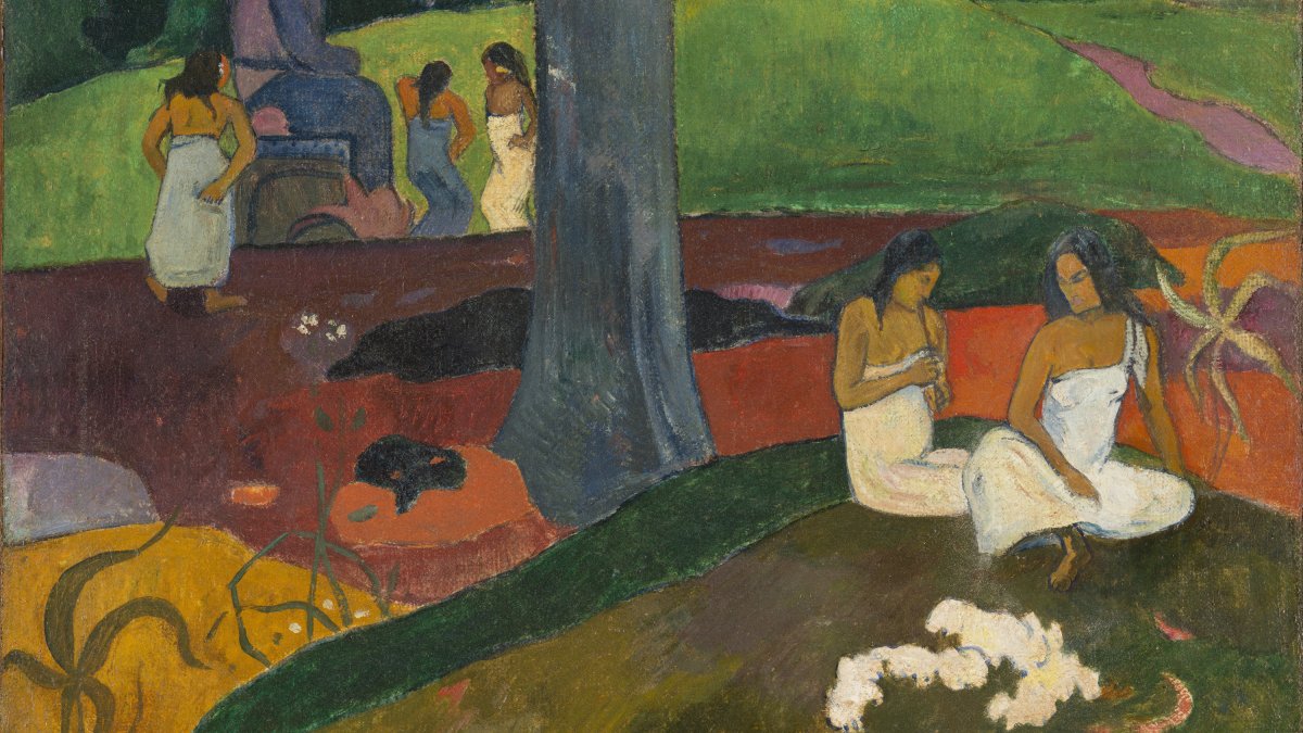 Mata Mua (In Olden Times) - Gauguin, Paul. Museo Nacional Thyssen ...
