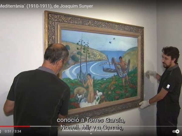 Mediterrània, de Joaquim Sunyer | Museo Nacional Thyssen-Bornemisza