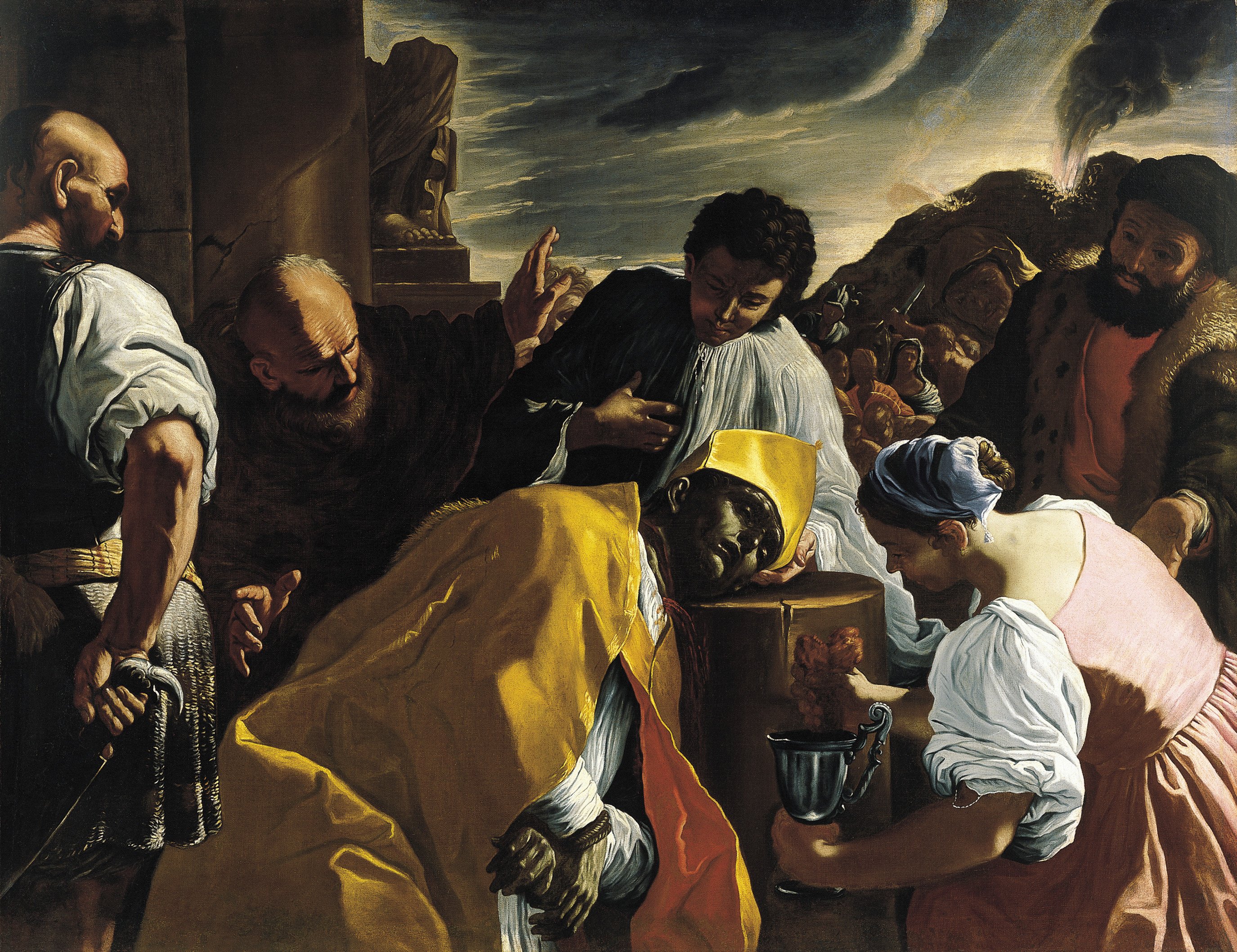 The Martyrdom of Saint Januarius - Preti, Workshop Of Mattia. Museo ...