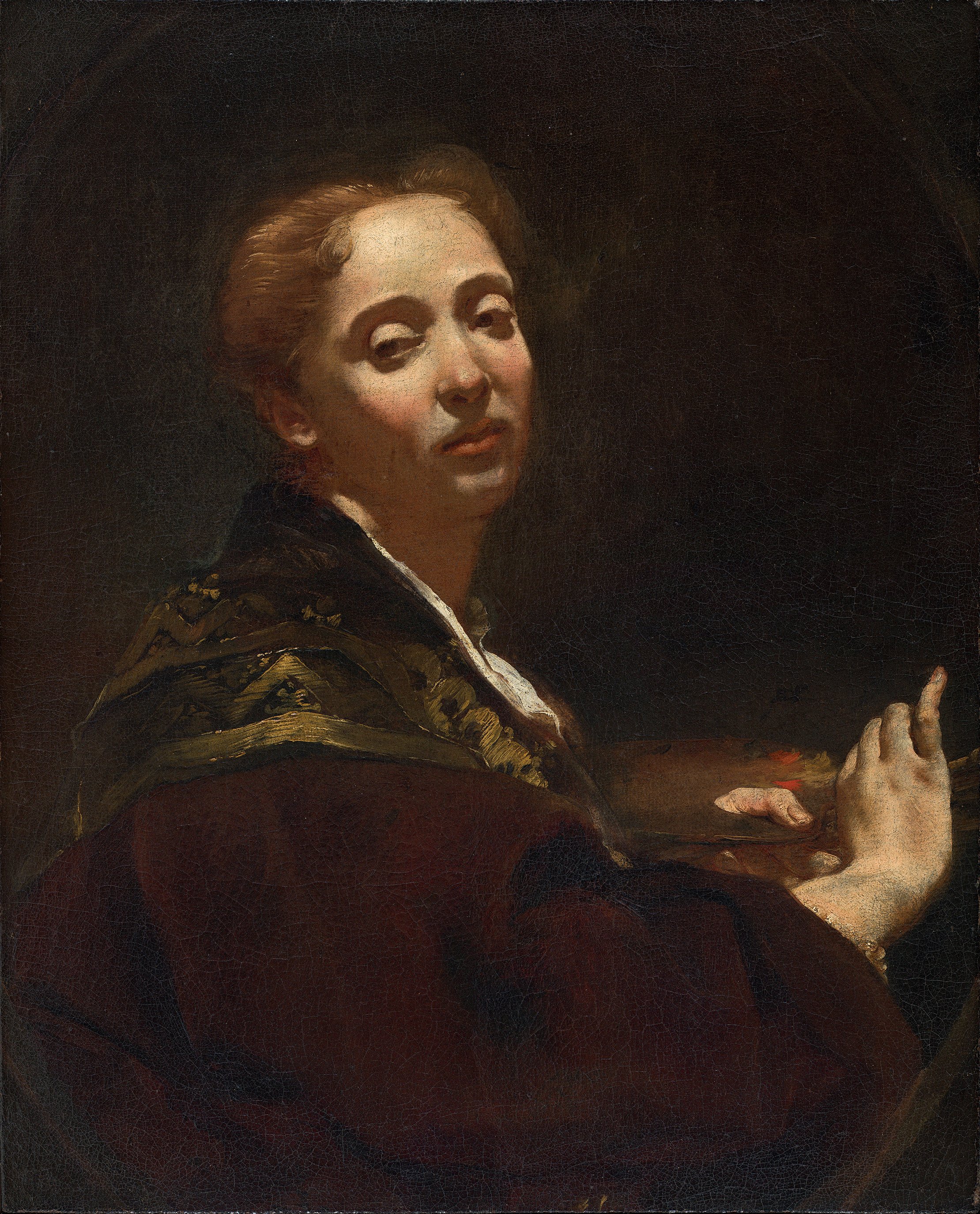 Retrato de Giulia Lama - Piazzetta, Giambattista. Museo Nacional ...