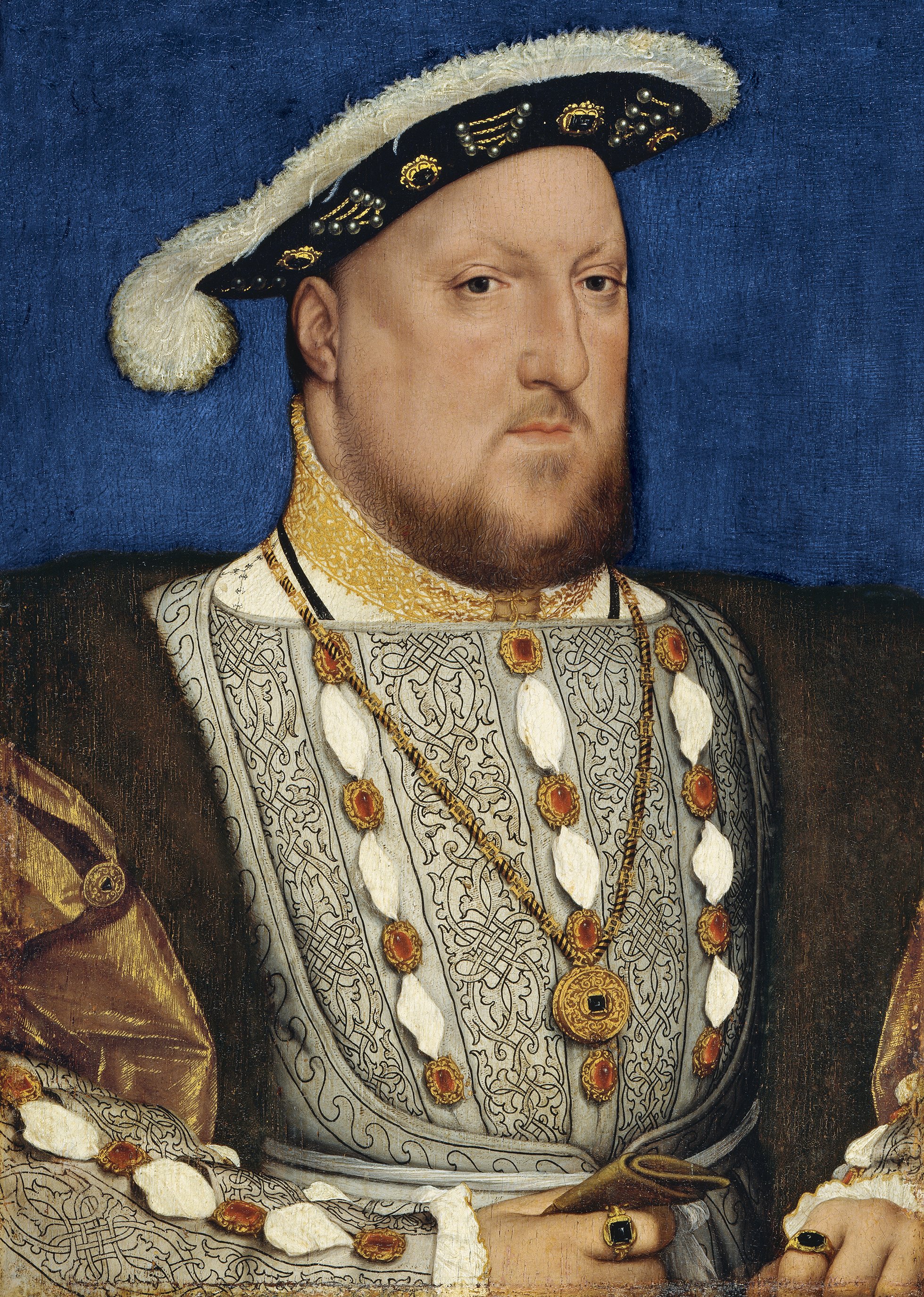 Portrait of Henry VIII of England - Holbein, Hans el Joven. Museo ...