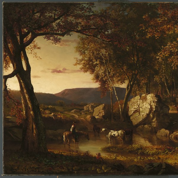 Morning - Inness, George. Museo Nacional Thyssen-Bornemisza