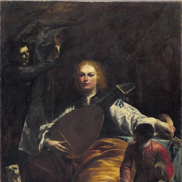 Interior with a Family of Peasants - Crespi, Giuseppe Maria. Museo ...